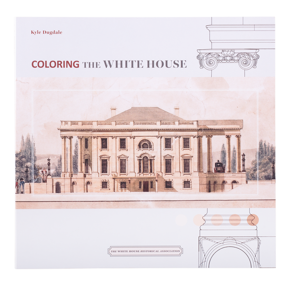 white house coloring picture