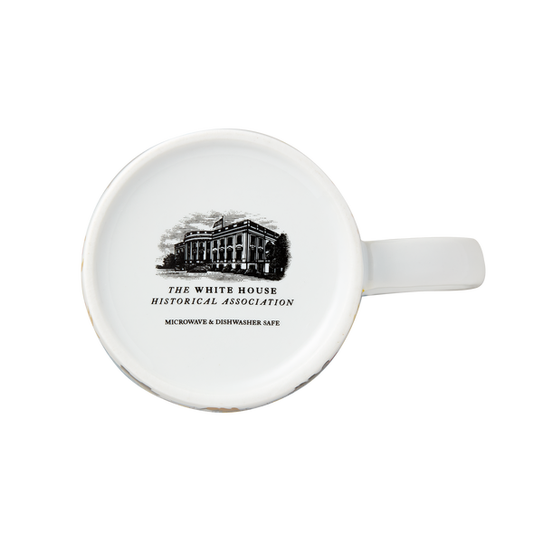 Presidential Pets Porcelain Holiday Cocoa Mug and Plate Set – White ...
