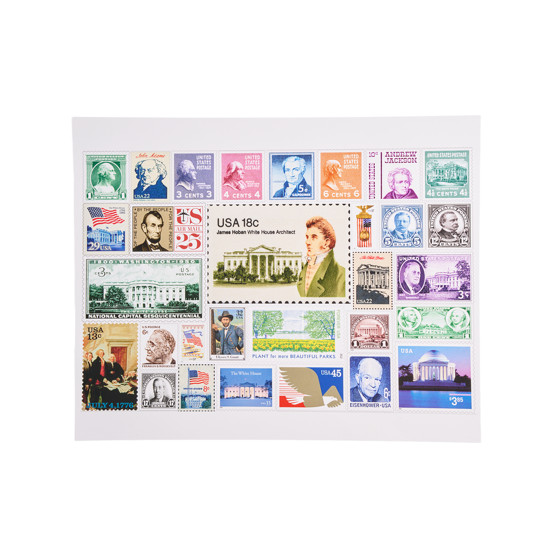 USPS Stamp Collage Collection – White House Historical Association