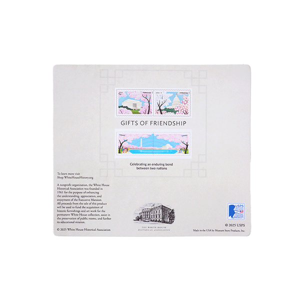 USPS Cherry Blossom Stamps - 4 Piece Magnet Set – White House ...