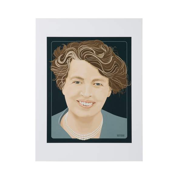 First Lady Portrait Art: Eleanor Roosevelt Print – White House ...