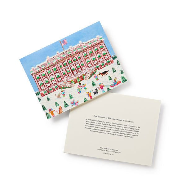 Fun Abounds at the Gingerbread White House Note Cards – White House ...