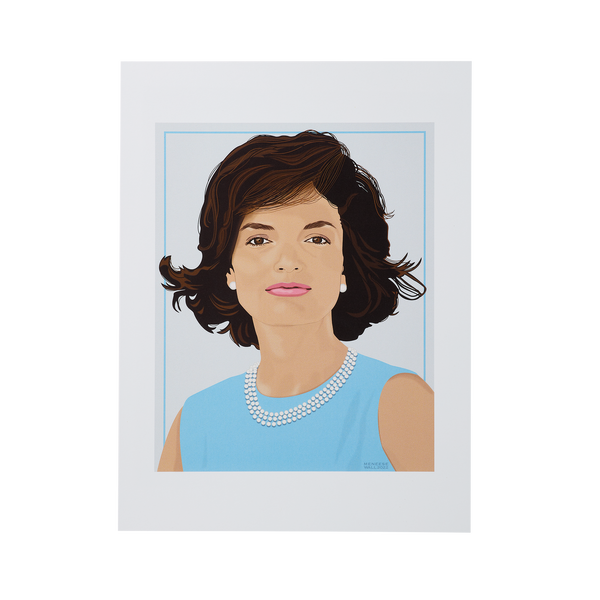 First Lady Portrait Art: Jacqueline Kennedy Print – White House ...