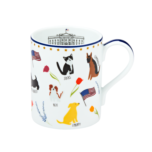 Presidential Pets Children's Mug & Plate – White House Historical ...