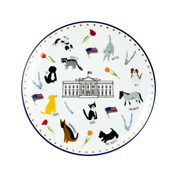 Presidential Pets Children's Mug & Plate – White House Historical ...