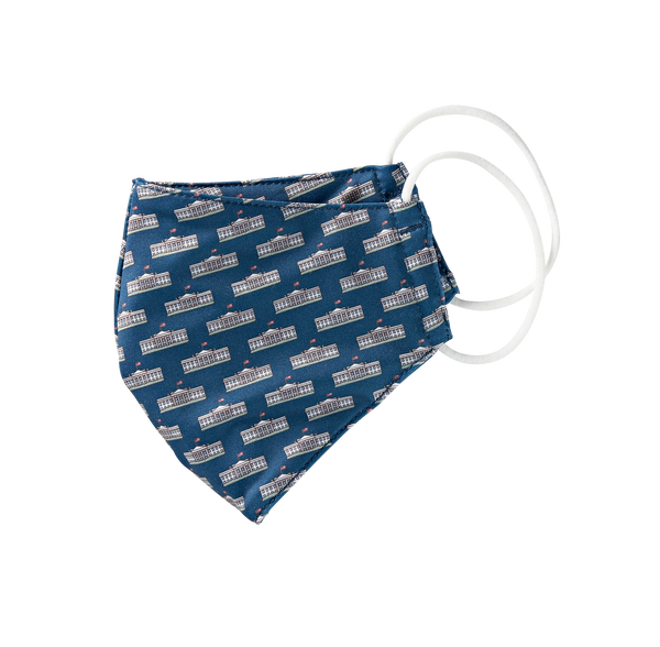 Vineyard Vines Navy White House Mask – White House Historical Association